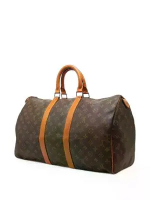 LOUIS VUITTON 20th Century Monogram Keepall 45 Travel Bag