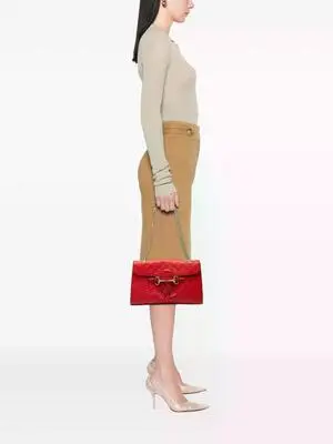 Gucci 2000-2015 Medium Guccissima Emily Shoulder Bag - Red