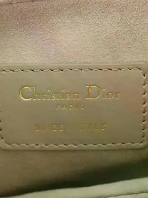 Dior Mini Saddle Bag Satchel - Grey