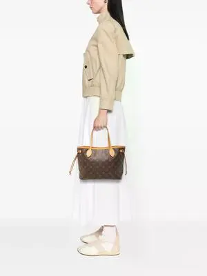 LOUIS VUITTON Monogram Neverfull Pm Tote Bag