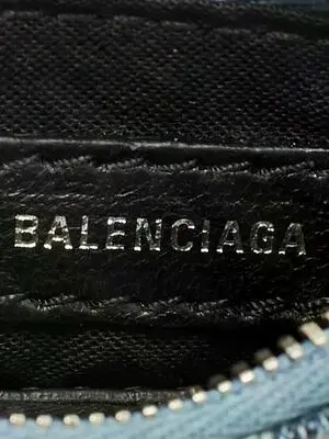 Balenciaga Le Cagole Denim Coin Purse