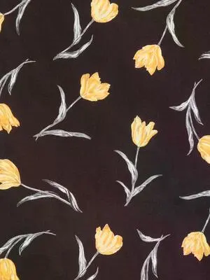 Jacquemus Tulip-print Square Scarf