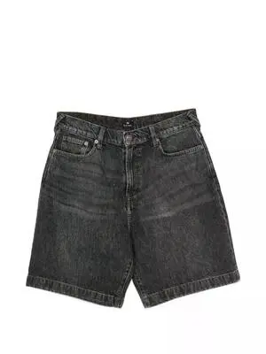 Paul Smith Relaxed-fit Denim Shorts - Black