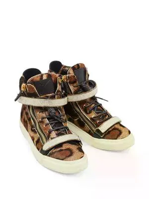 GIUSEPPE ZANOTTI Coby Crystal-embellished Sneakers