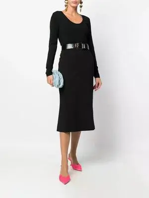 Alberta Ferretti High-waisted Pencil Skirt