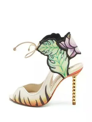 SOPHIA WEBSTER Evangeline Leather Sandals