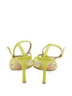 Bottega Veneta High Stiletto Heel Ankle Strap Sandals