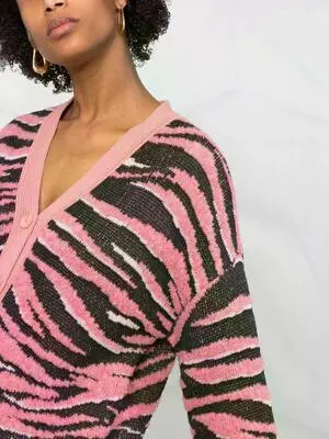 Stella McCartney Tiger Pattern Knitted Cardigan
