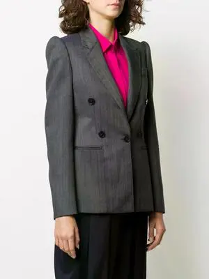 Stella McCartney Double Breasted Striped Blazer