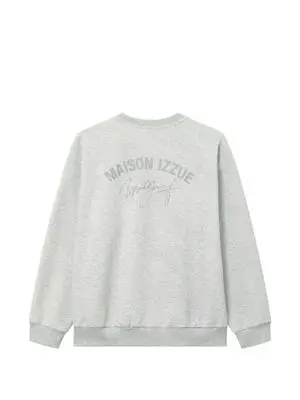 Izzue Logo-patch Crew-neck Sweater