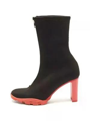 Alexander McQueen Tread Zip-front Ankle Boots