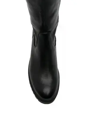 MEXX Logo Plaque Lug-sole Boots