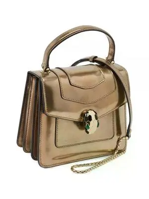 BVLGARI Serpenti Forever Leather Tote Bag