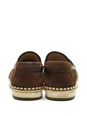 Dolce & Gabbana Suede Espadrille Loafers