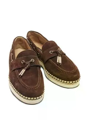 Dolce & Gabbana Suede Espadrille Loafers