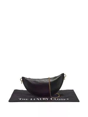 Chloé Mini Icons Half Moon Shoulder Bag - Black