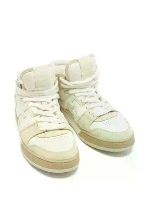 Fendi High-top Sneakers With Ff Logo