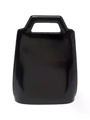 FERRAGAMO Ferragamo Wanda North South Tote Bag With Gancini Hardware Black