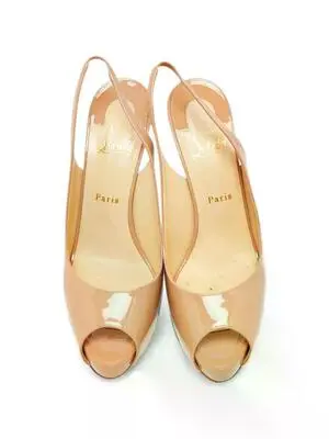 CHRISTIAN LOUBOUTIN Private Number Peep-toe Sandals