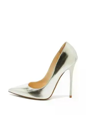 JIMMY CHOO Romy Pointed-toe Pumps - Silver