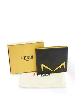 Fendi 2019 Monster Eye Bi-fold Wallet