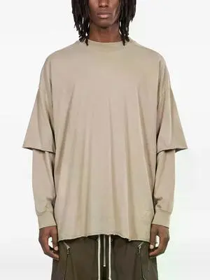 Rick Owens Layered-sleeve Crew-neck T-shirt