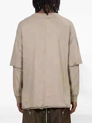 Rick Owens Layered-sleeve Crew-neck T-shirt