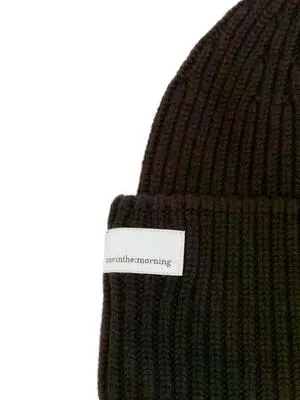 NINE:INTHE:MORNING Ribbed-knit Beanie Hat