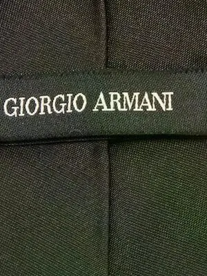 Giorgio Armani Logo Jacquard Tie