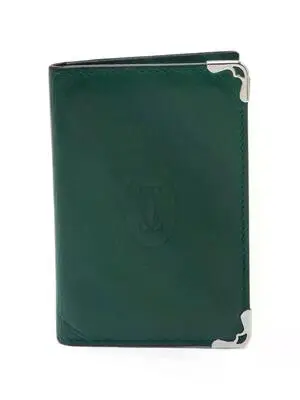 Cartier Must De Bifold Wallet - Green