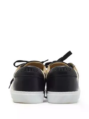 Burberry Check-panel Sneakers