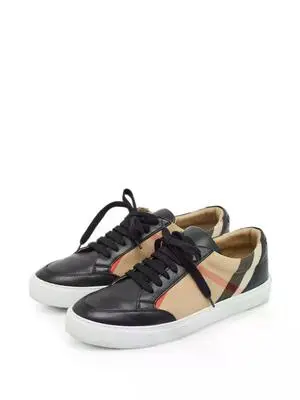 Burberry Check-panel Sneakers