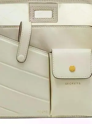 Fendi 2019 Peekaboo Pocket Clutch Bag
