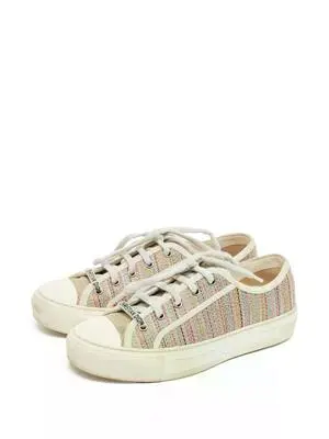 Dior Walk'n' Lace-up Sneakers - Neutrals