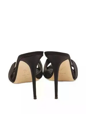 GIUSEPPE ZANOTTI Crystal-embellished Stiletto Sandals
