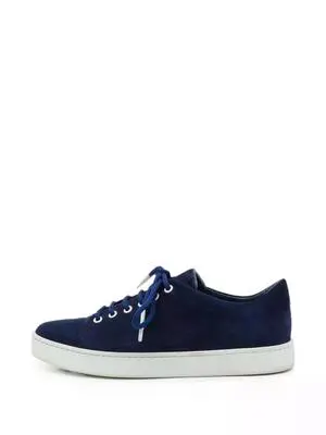 Manolo Blahnik Semando Lace-up Sneakers - Blue