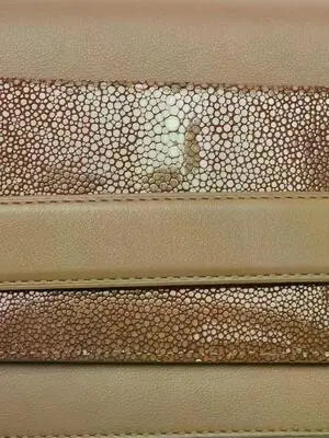 Delvaux Madame Stingray-panel Clutch Bag