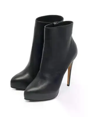 LE SILLA Pointed-toe Platform Ankle Boots
