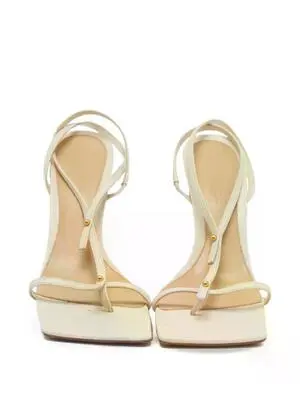 Bottega Veneta Stretch T-strap Sandals