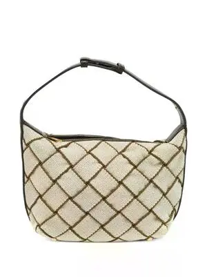 Bottega Veneta Wallace Woven Tote Bag - Neutrals