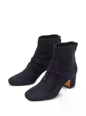 Loro Piana Maxi Charms Ankle Boots - Blue