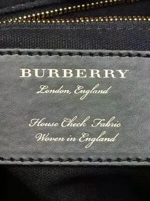Burberry Banner House Check Tote Bag