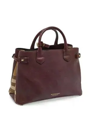 Burberry Banner House Check Tote Bag