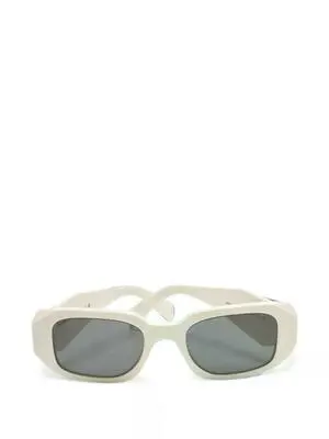 Prada Symbol Rectangle-frame Sunglasses - White