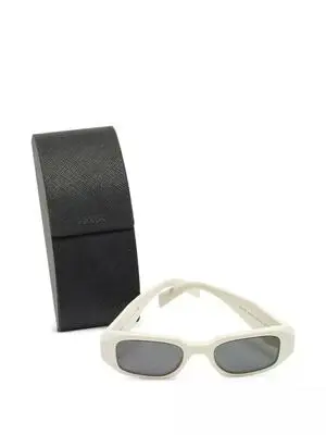 Prada Symbol Rectangle-frame Sunglasses