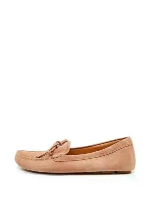 Prada Bow-detail Loafers - Neutrals