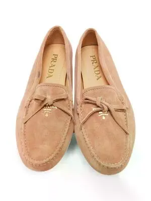 Prada Bow-detail Loafers