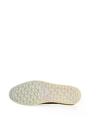 HACKETT LONDON Nubuck Saddle Sneakers