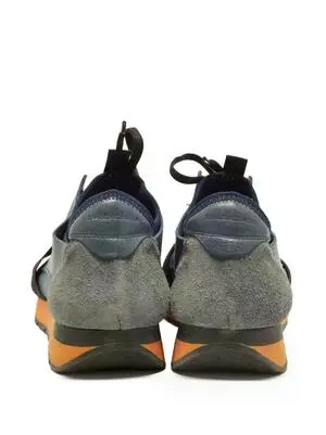 Balenciaga Race Runner Low-top Sneakers - Blue