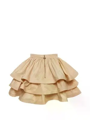 Elisabetta Franchi Tiered Ruffle Mini Skirt